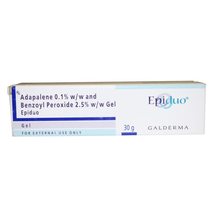 Epiduo Gel 15g – $59.90 with Free Shipping | Trusted Acne Treatment